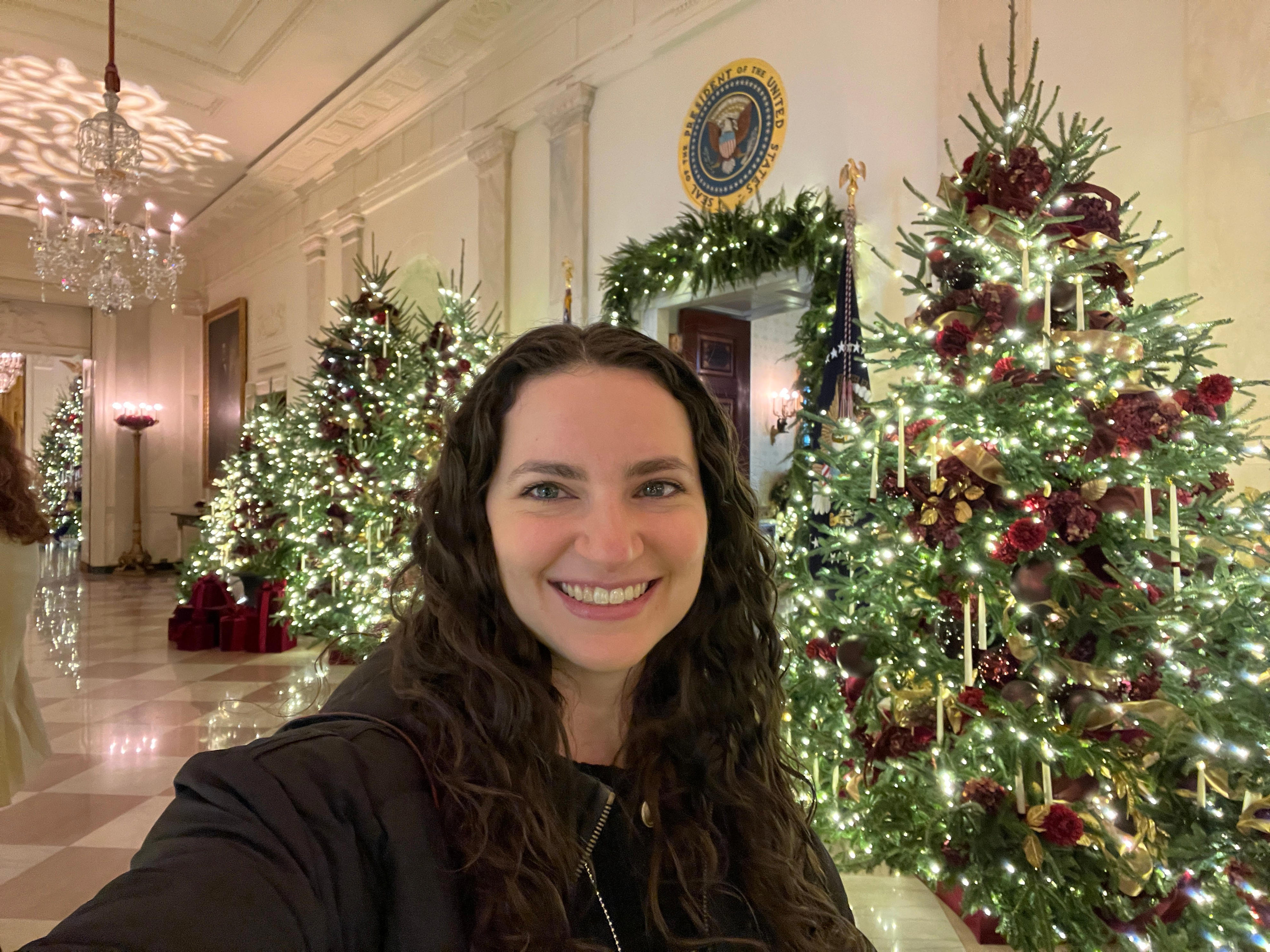 I toured the White House to see Melania Trump's Christmas decorations ...