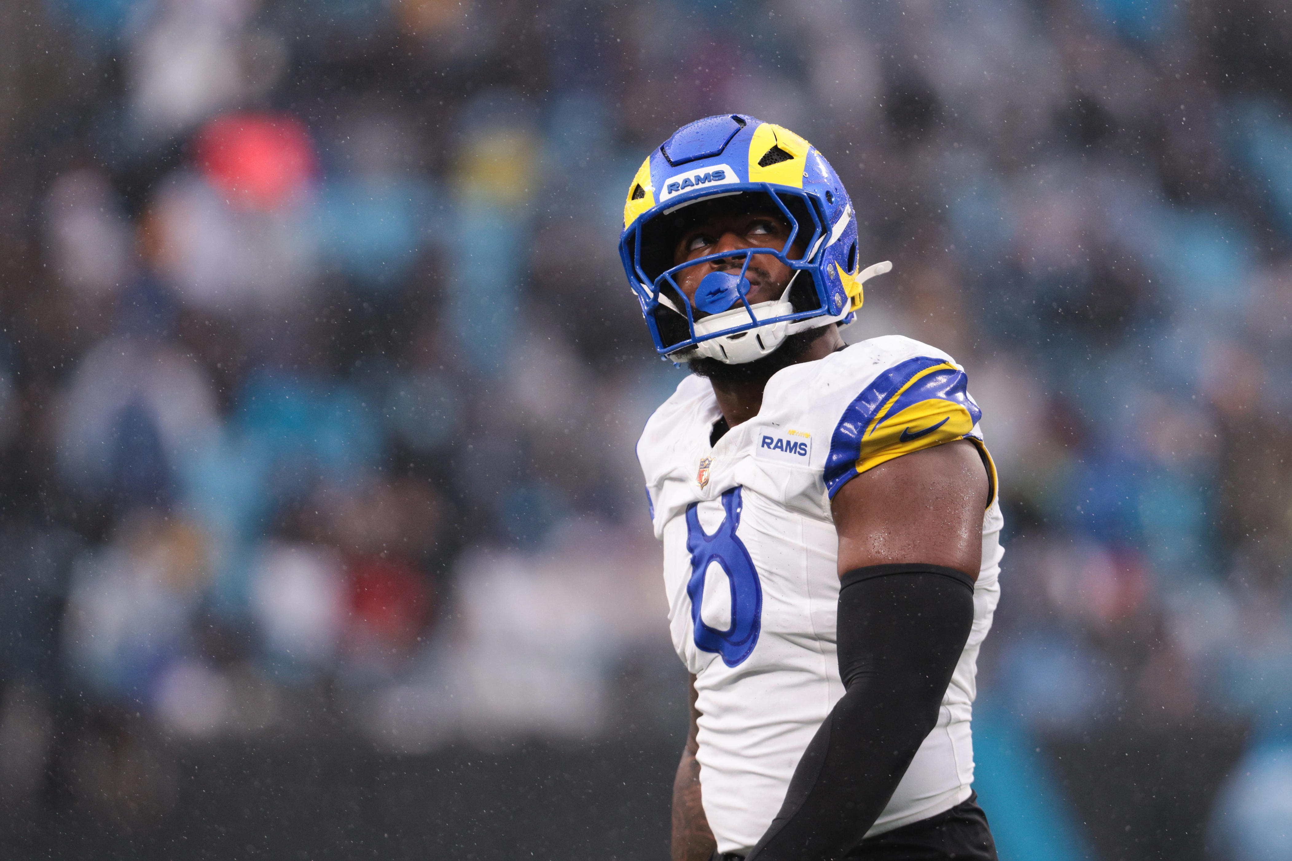 Look: Jared Verse says goodbye to Rams after being traded for Myles Garrett