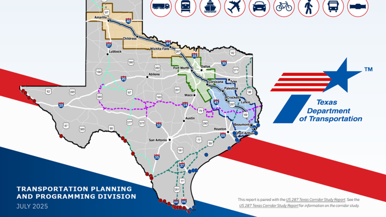 Texas study backs $24.5B plan to convert US 287 to interstate
