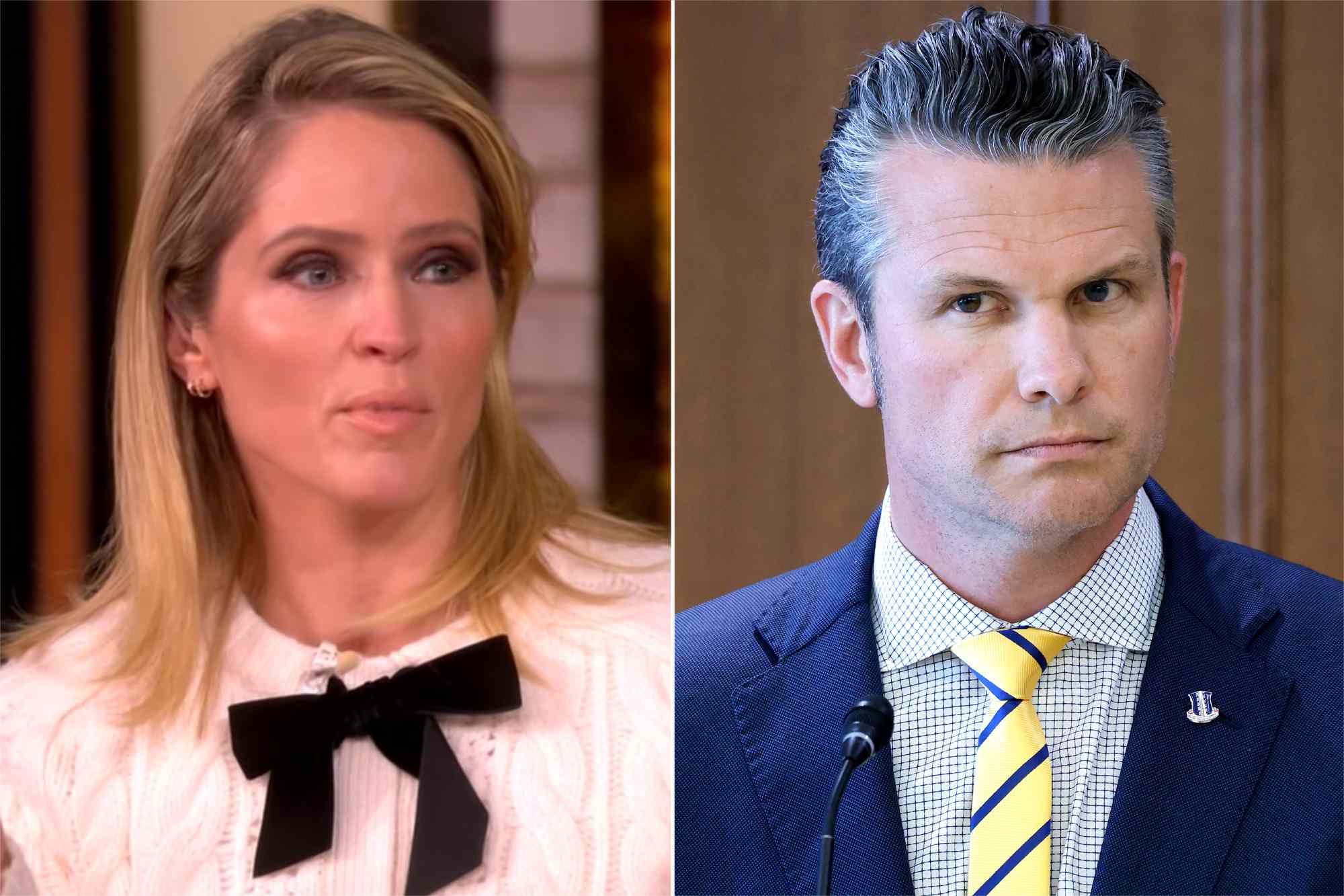 “The View” cohost Sara Haines compares Pete Hegseth's Venezuela strikes ...