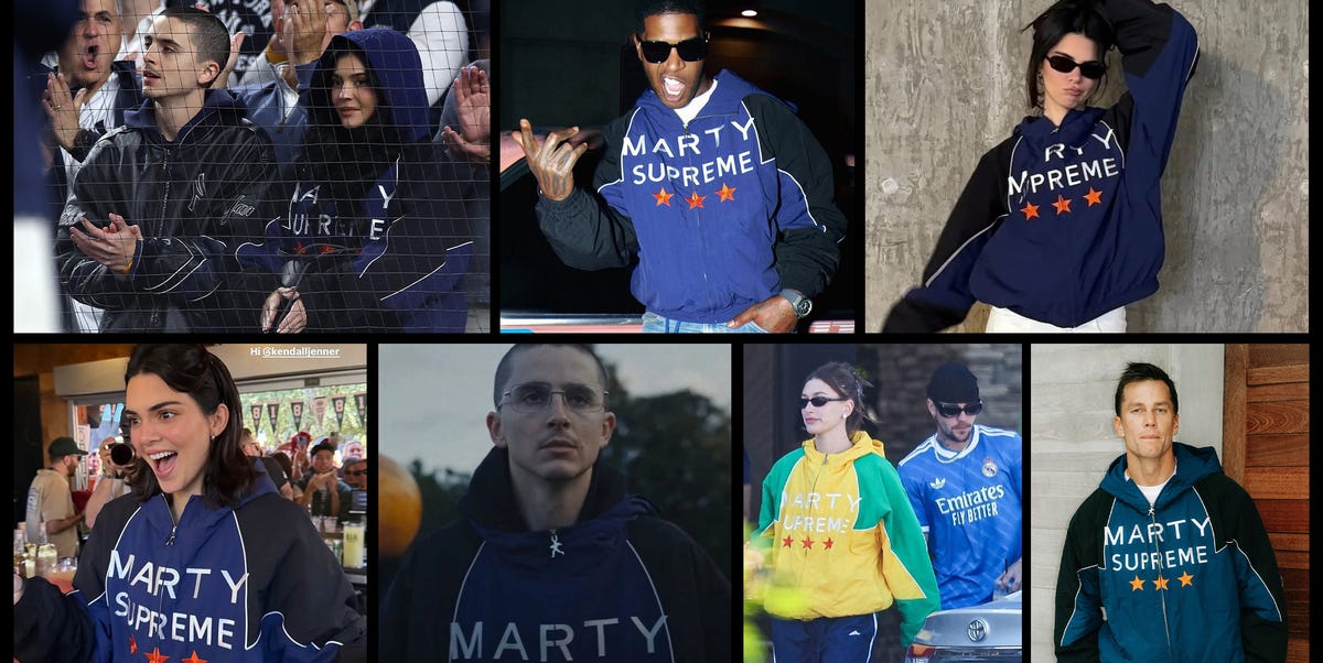 All the Stars Are Wearing the Viral "Marty Supreme" Jacket