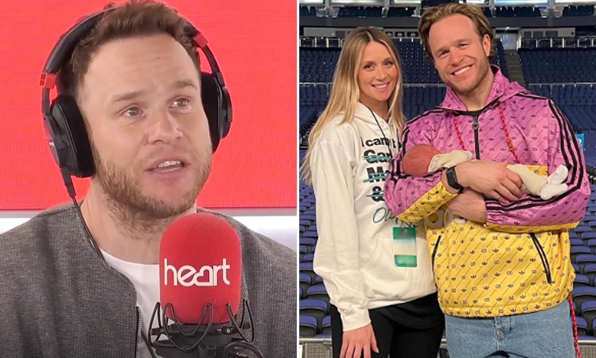 Olly Murs says how 'tough' it has been being away during baby Albert's ...