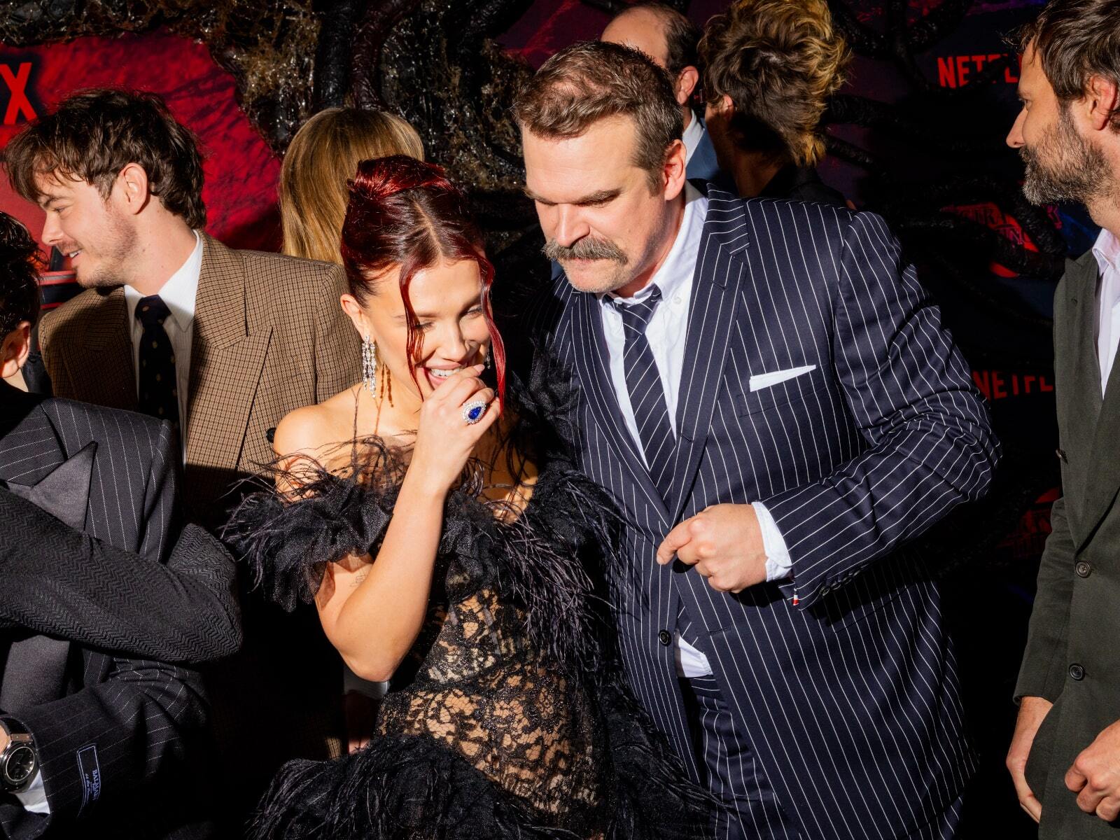 Stranger Things: Millie Bobby Brown felt “safe” with David Harbour