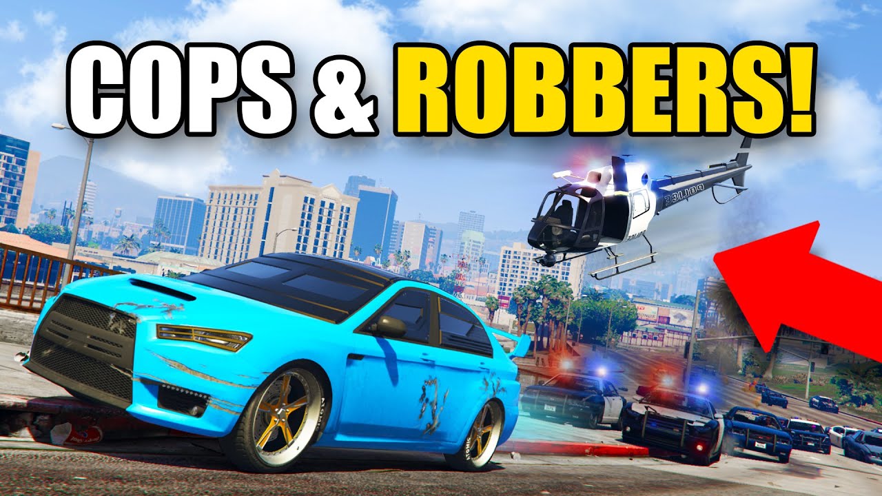 PLAYING COPS AND ROBBERS DLC! *GAMEPLAY!* | GTA 5 RP (Roleplay)