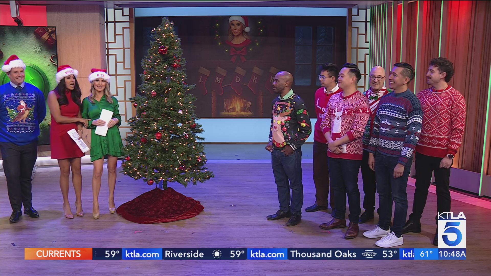 It's the Inaugural KTLA Tree Lighting!