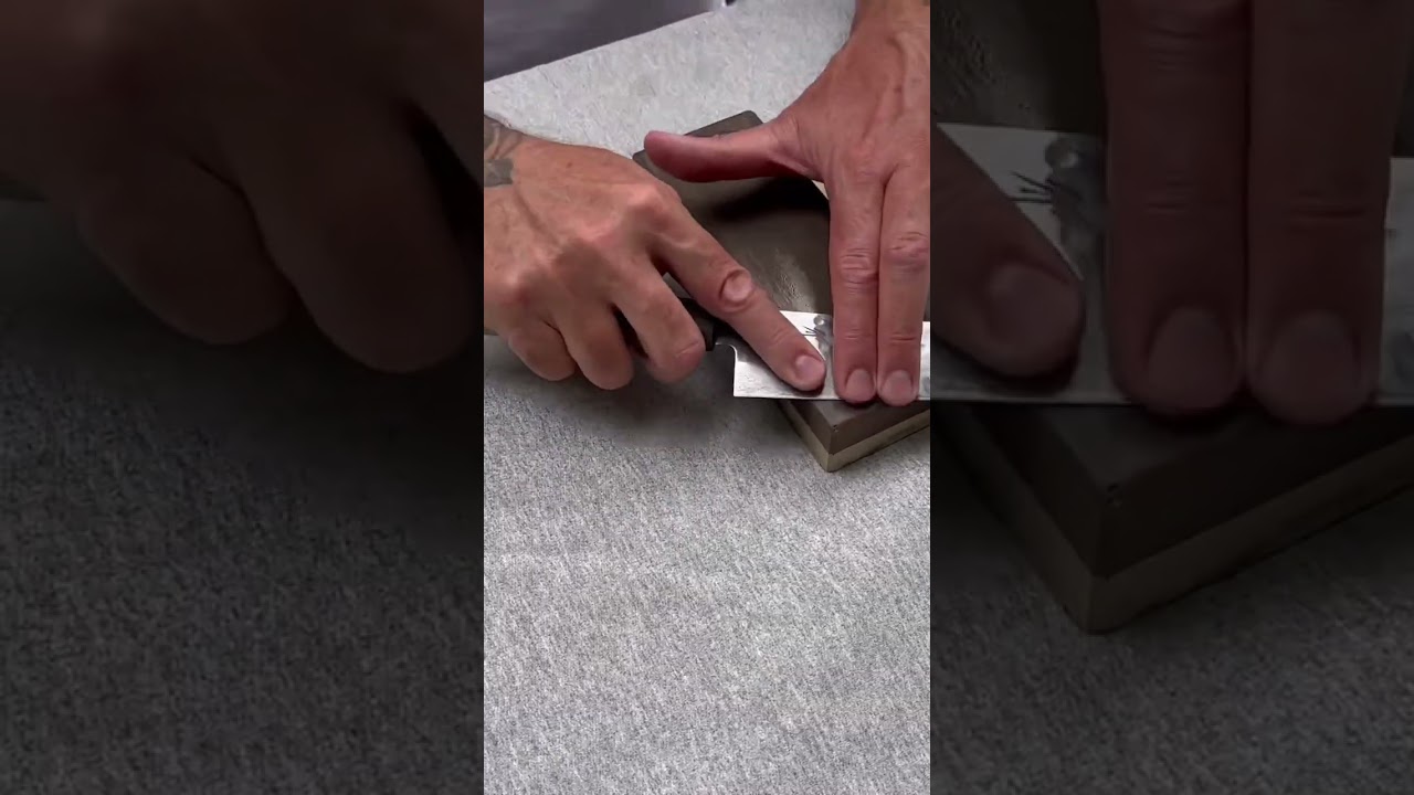 This Trick Makes Knives Razor Sharp!