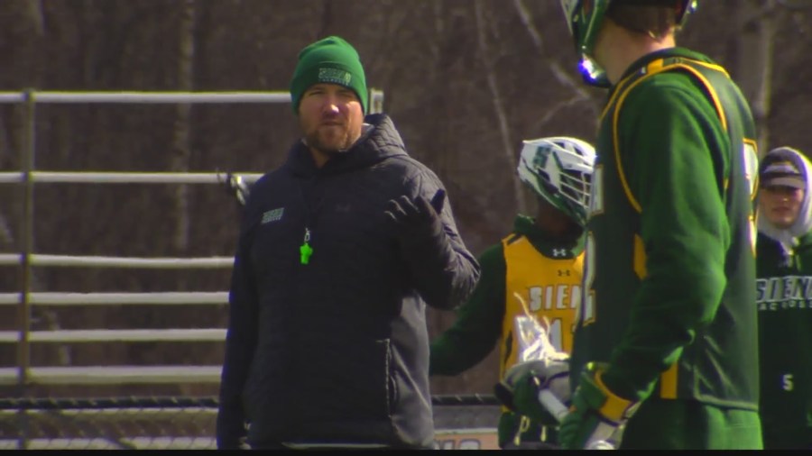 Siena men’s lacrosse coach hospitalized after accident