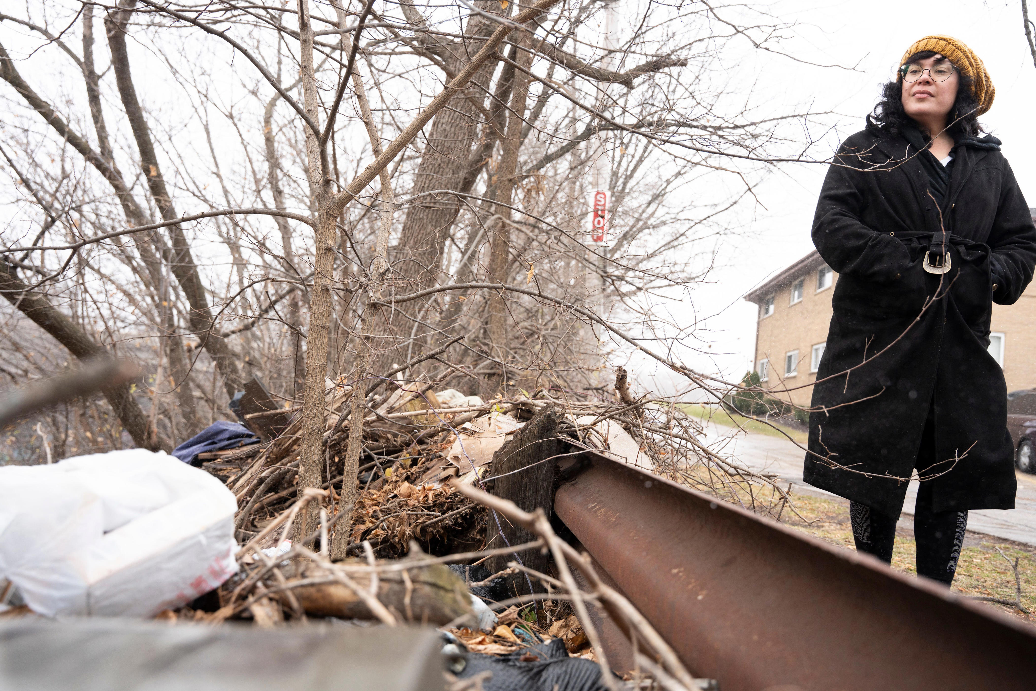 South side residents urge railroad company to clean up illegal dumping