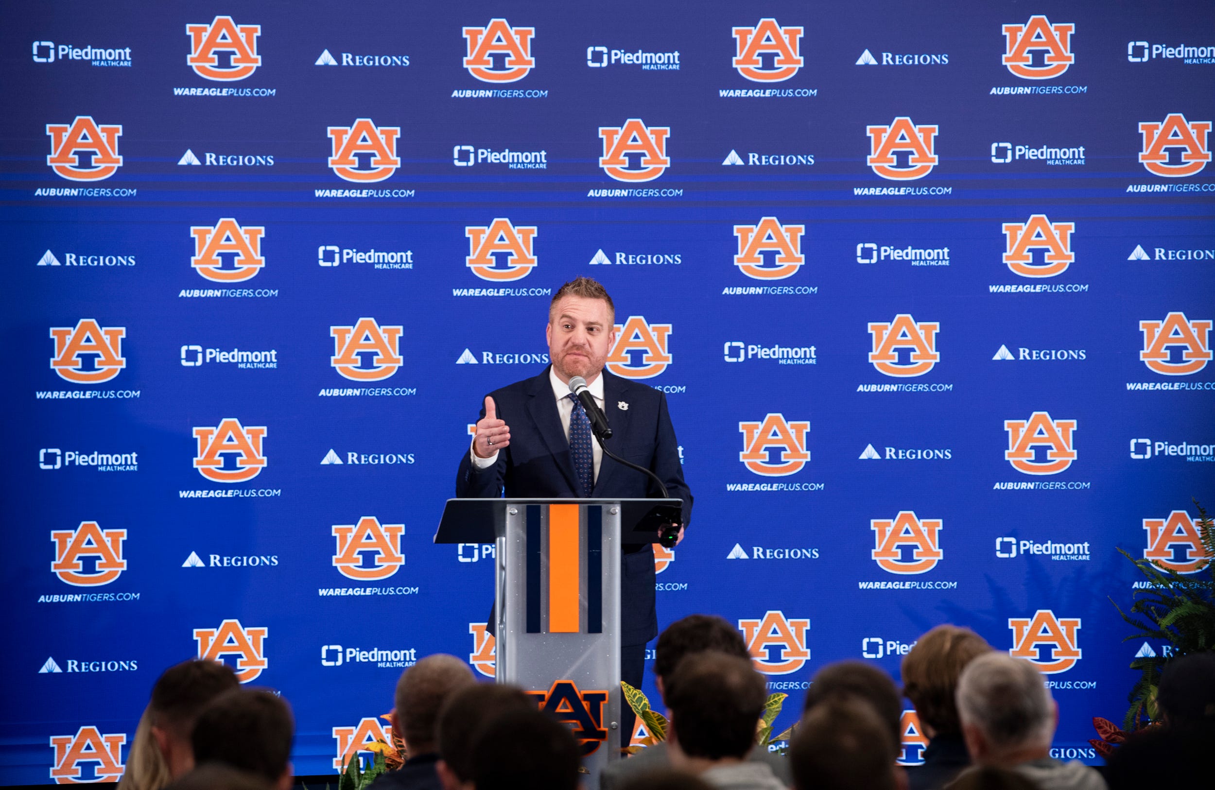 Auburn football introduces head coach Alex Golesh. Here's a full recap