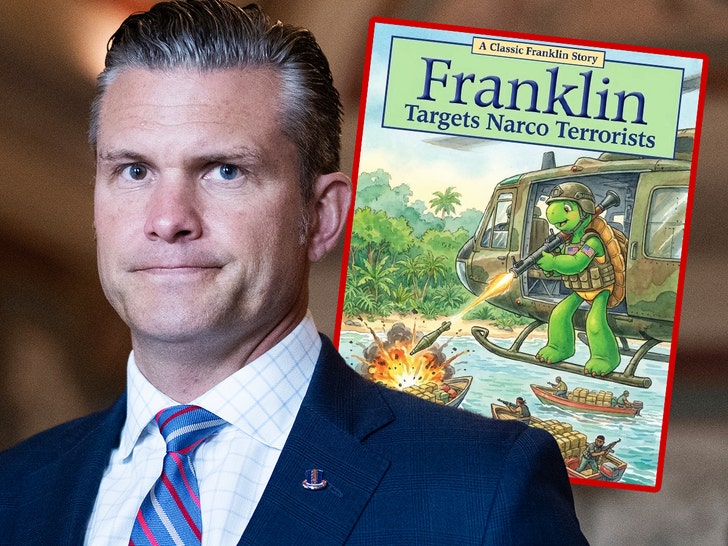 Pete Hegseth Turns Franklin the Turtle Into Killing Machine in X Post
