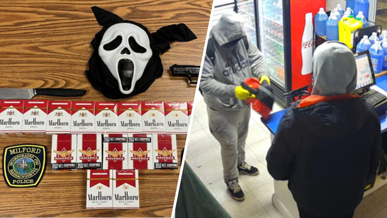 Man Wearing Ghostface Mask Robs Milford Gas Station At Gunpoint