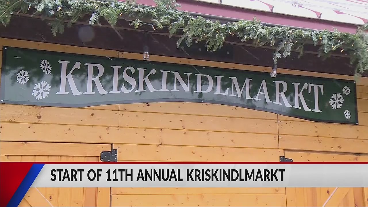 Kriskindlmarkt in Sparta opens for the season