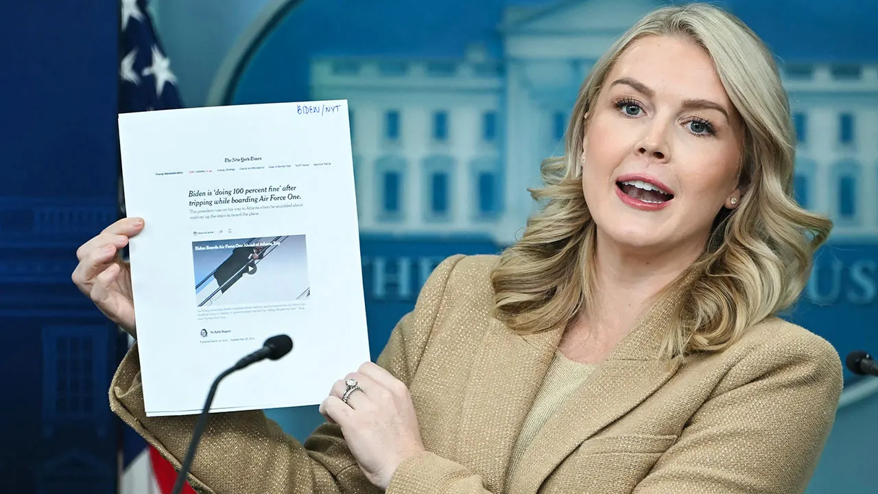 Karoline Leavitt scolds New York Times reporter for ‘unequivocally ...