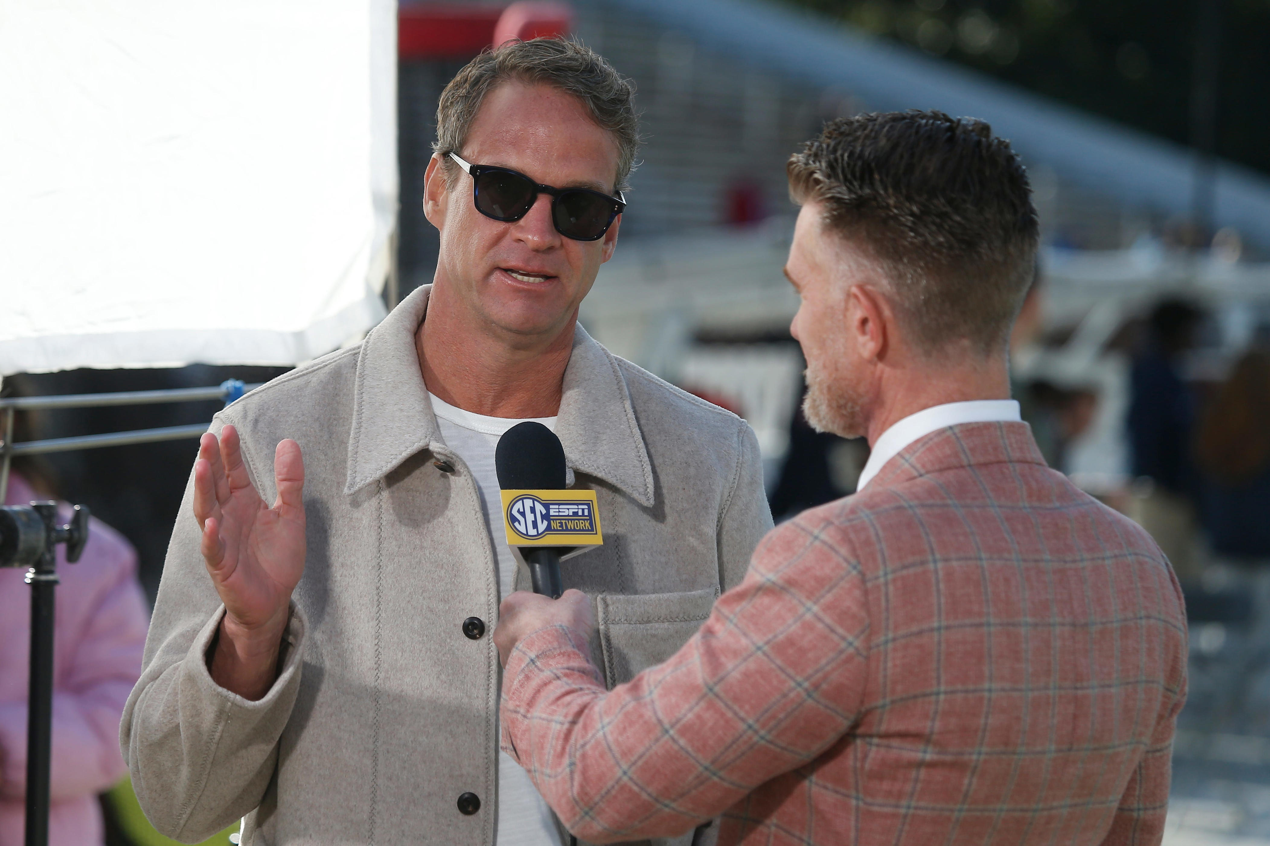 New LSU football Lane Kiffin talks decision to leave Ole Miss