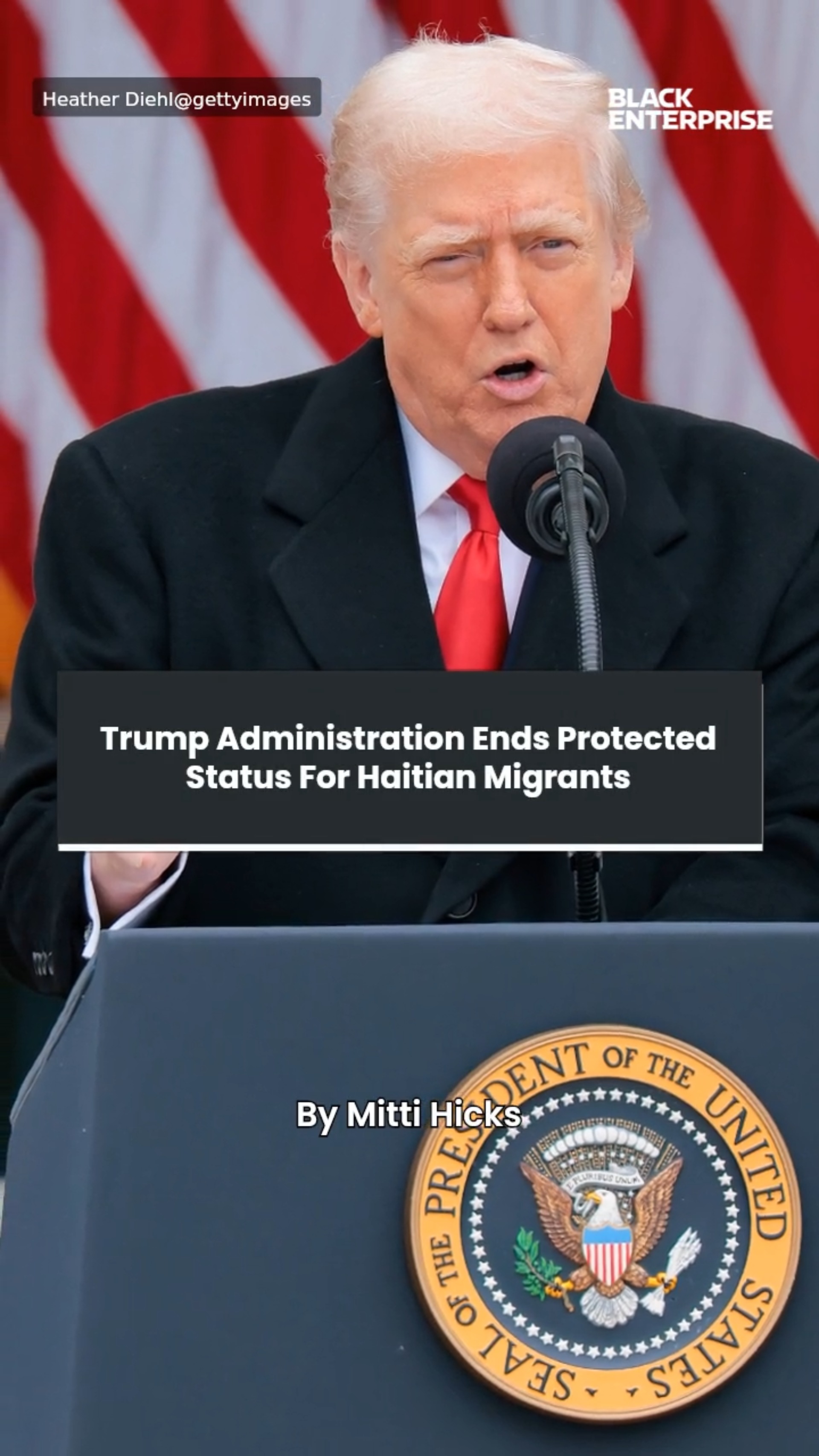 Trump Administration Ends Protected Status For Haitian Migrants