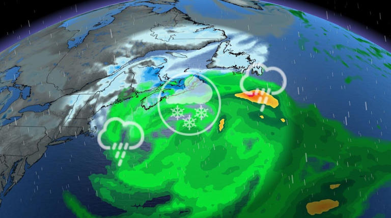 Alerts issued in Atlantic Canada as dominant nor'easter will pack ...
