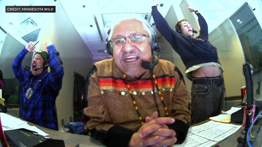 Minnesota Wild host historic game broadcast in Ojibwe