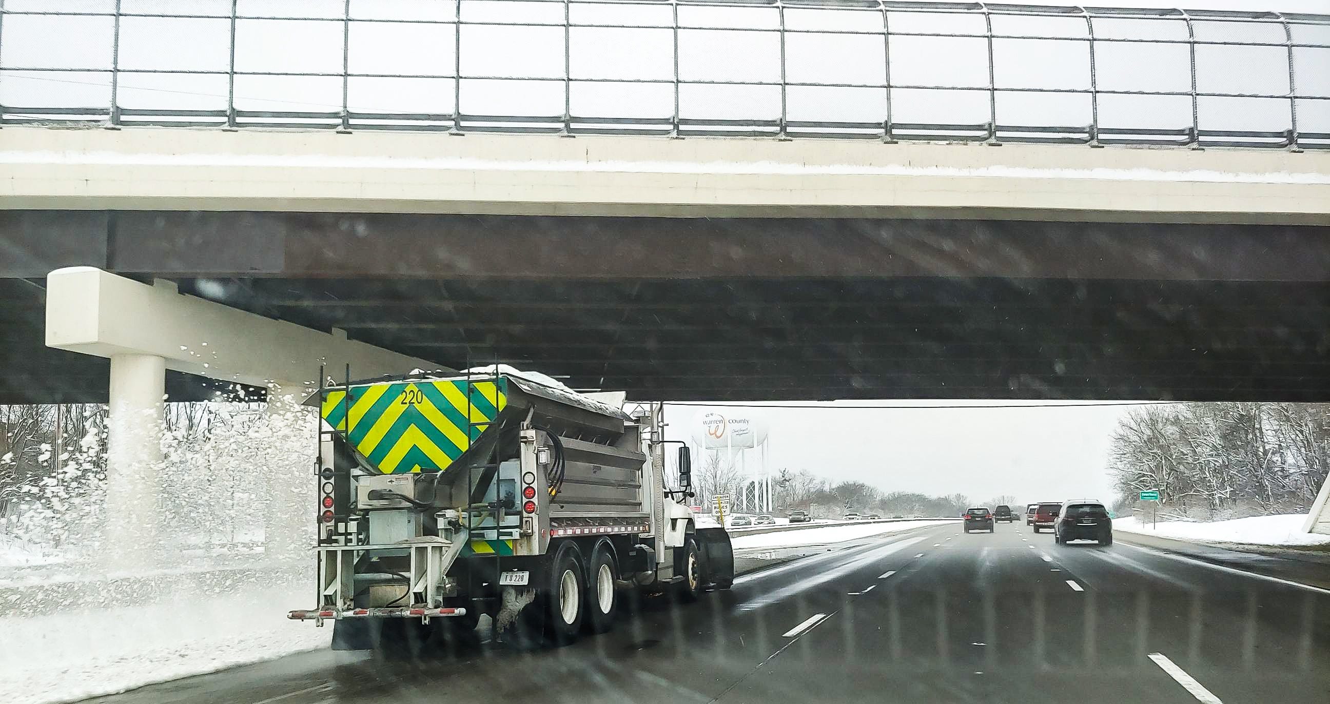 Current snow emergency levels in Ohio. What do the numbers mean?