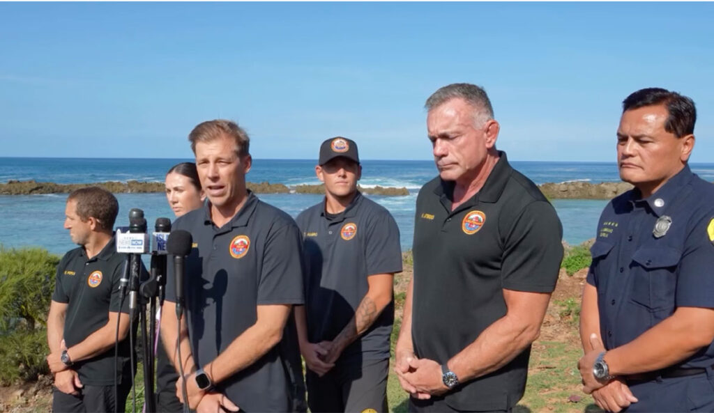 Honolulu Fire Department Begs Public to Respect the Power of the Ocean