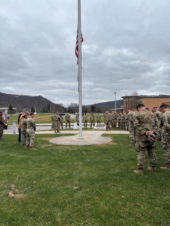 West Virginia National Guard gathers to honor Beckstrom, Wolfe