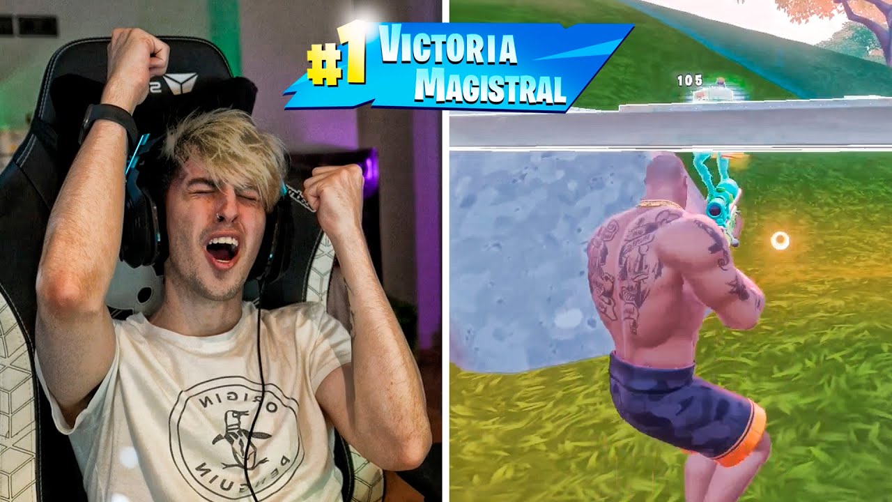 Ganando de no-scope en Fortnite | Robleis