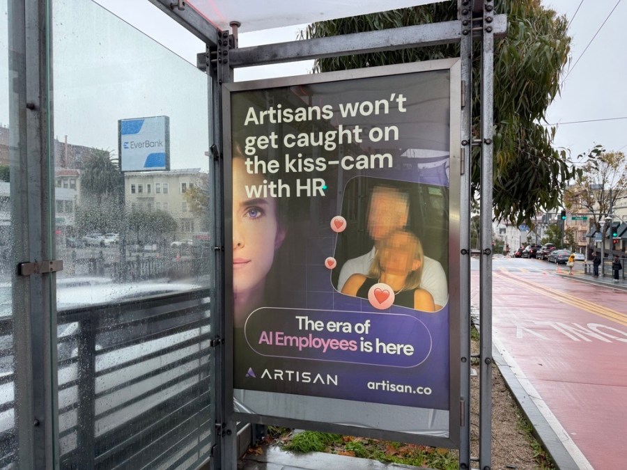 AI company behind dystopian 'Stop hiring humans' billboards banned from ...