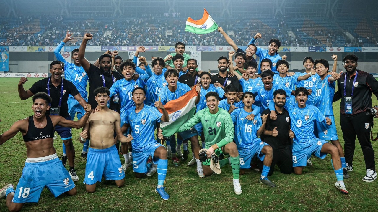 Kuki-Meitei duo from strife-torn Manipur score as India make football ...