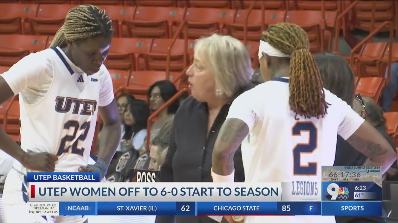 UTEP women's basketball off to 6-0 start to season