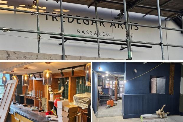 First look at refurbishing works as community pub prepares to reopen ...