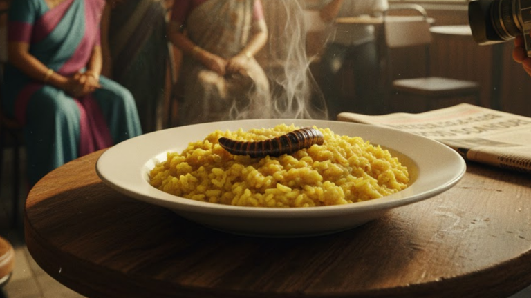 Bengaluru: Airport café staff booked over worm in food, youth alleges ...