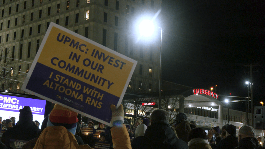 Community rallies behind nurses’ demand for safety at UPMC Altoona