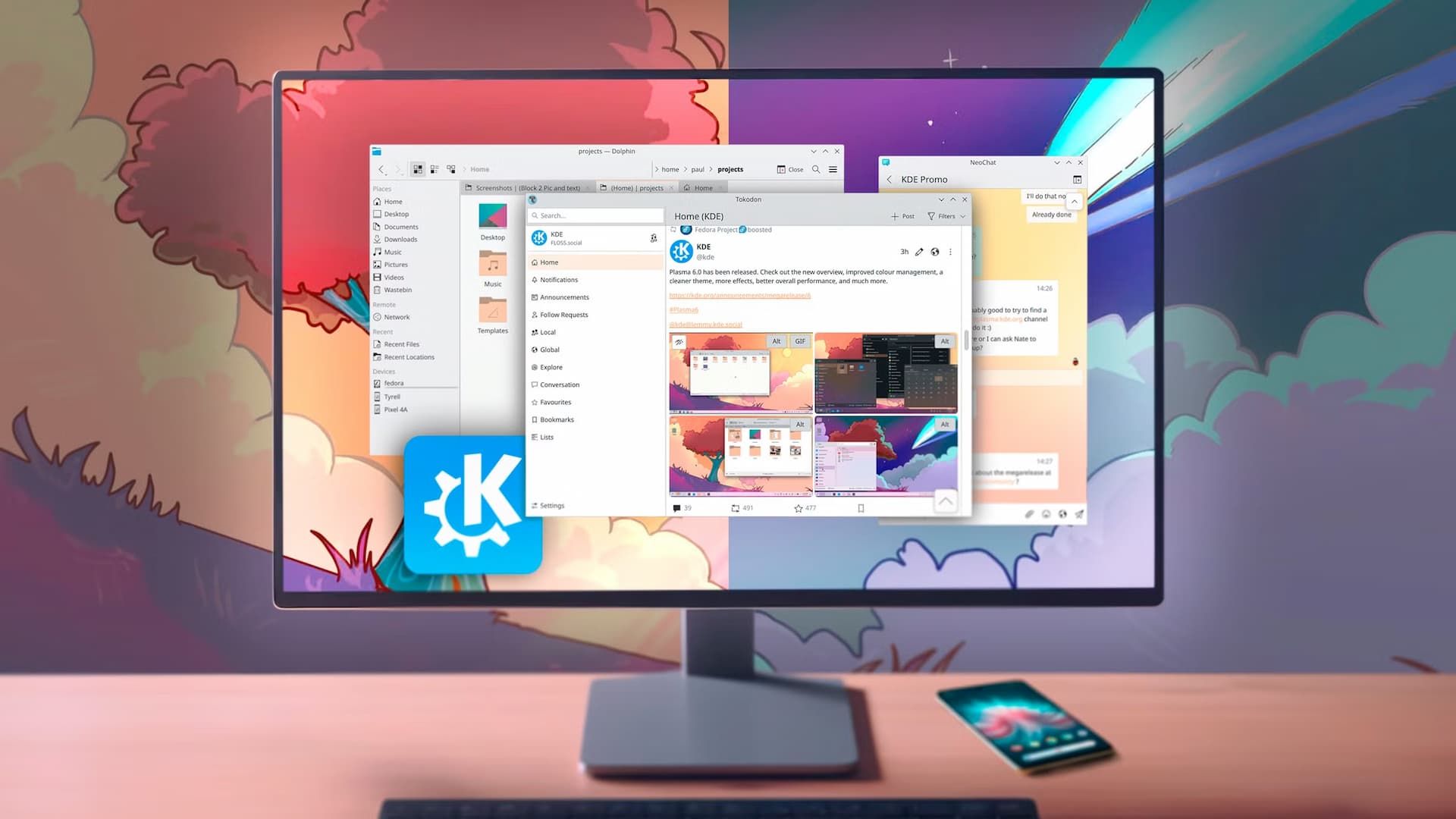 These versions of KDE Connect are vulnerable to exploit