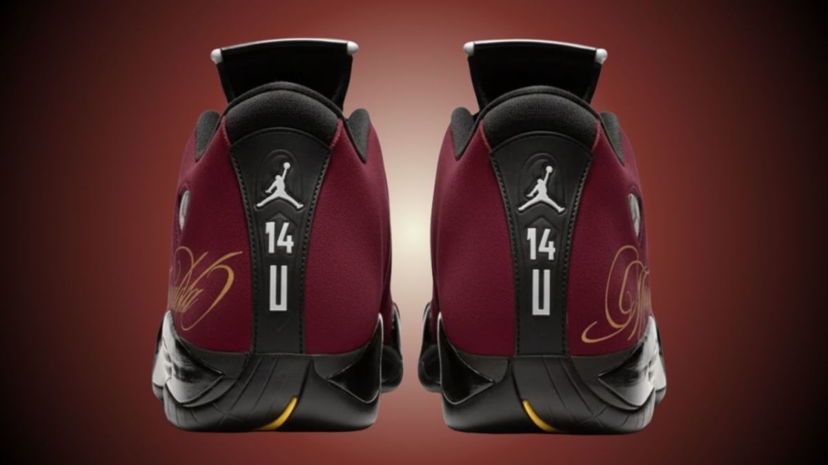 Air Jordan 14 'Burnt Red' by Mowalola adds luxury touch to classic AJ14