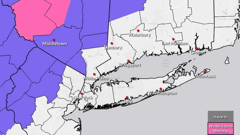 Snow forecast for NYC-area: NJ declares partial state of emergency