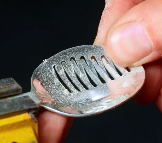 Crafting a spoon into a stylish masterpiece