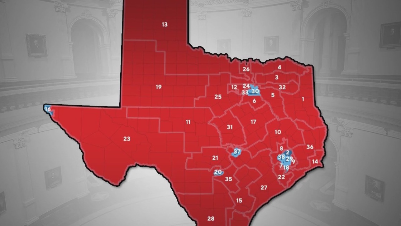Texas 2025 maps hang on SCOTUS stay as Rep. Jasmine Crockett weighs ...