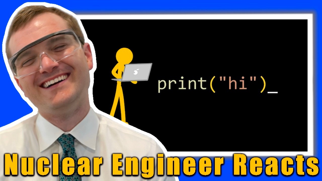 Animation vs. Coding: Nuclear Engineer Reacts to Alan Becker