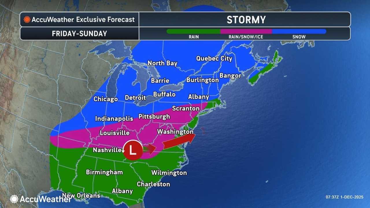 Possible Snowmaking Weekend Storm Will Be Ushered In By Polar Vortex ...