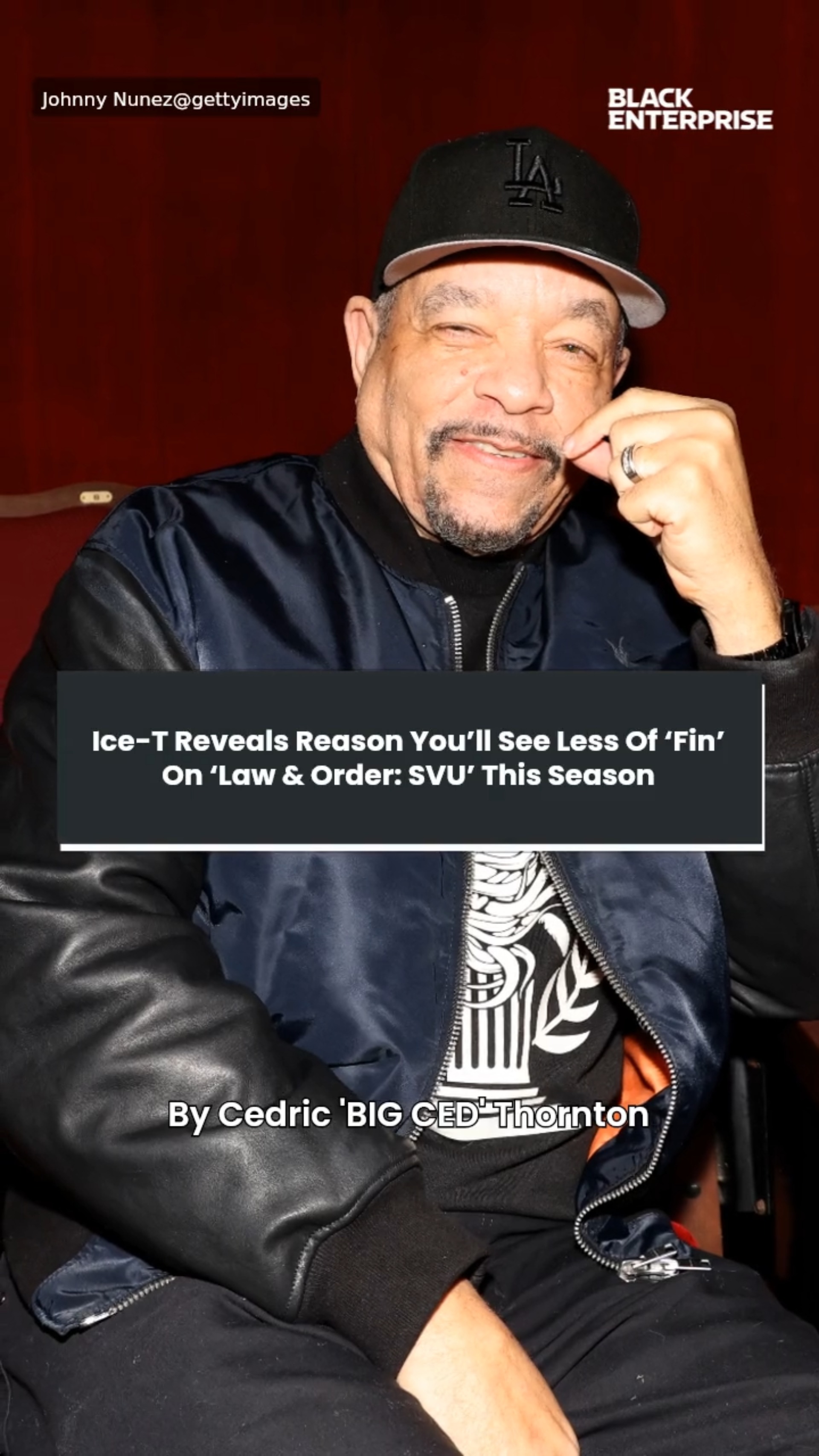 Ice-T Reveals Reason You'll See Less Of ‘Fin' On ‘Law & Order: SVU ...