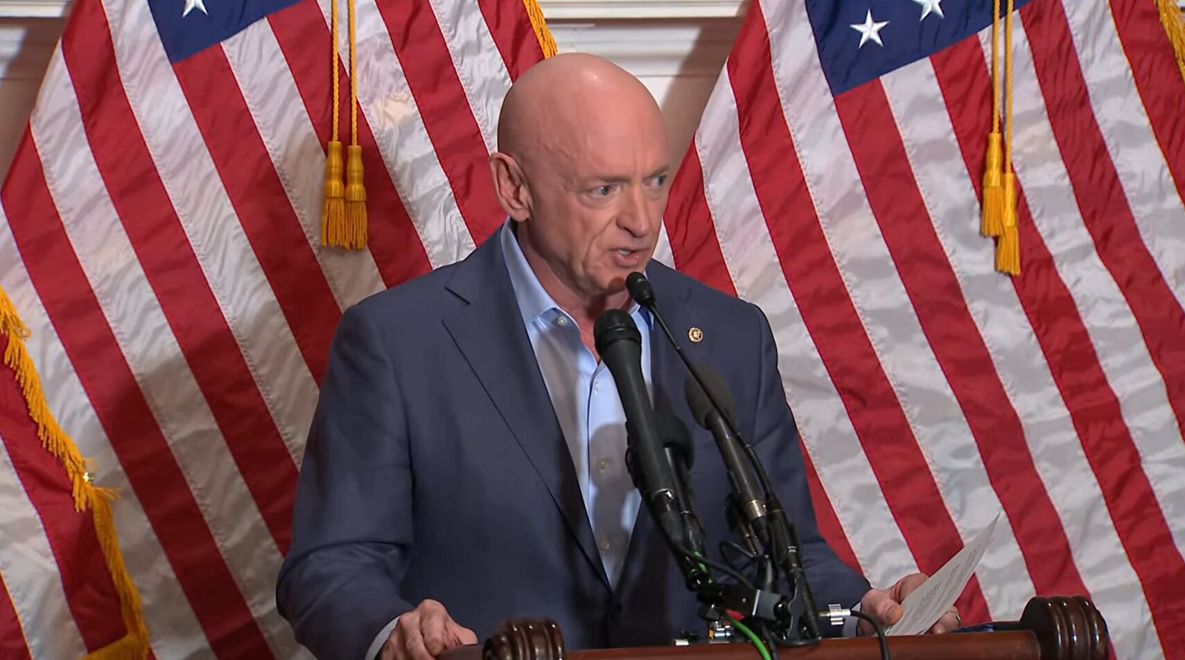 Sen. Mark Kelly speaks out about Pentagon investigation