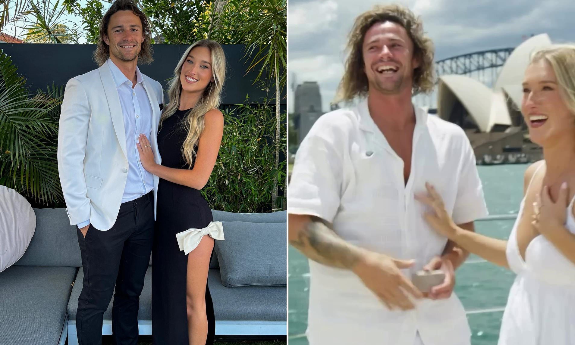 Revealed: The second huge surprise footy star's fiancée got after ...