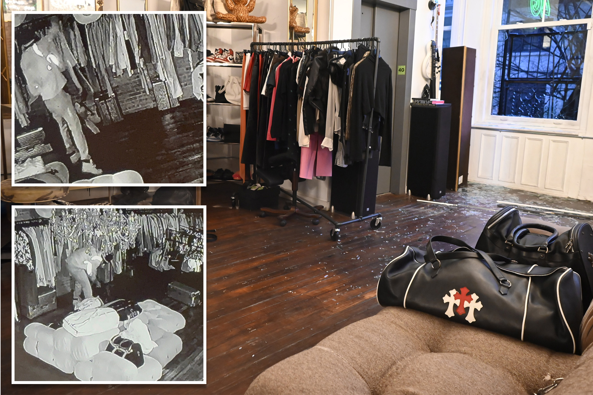 $1M worth of merchandise stolen in less than 5 minutes from luxury ...