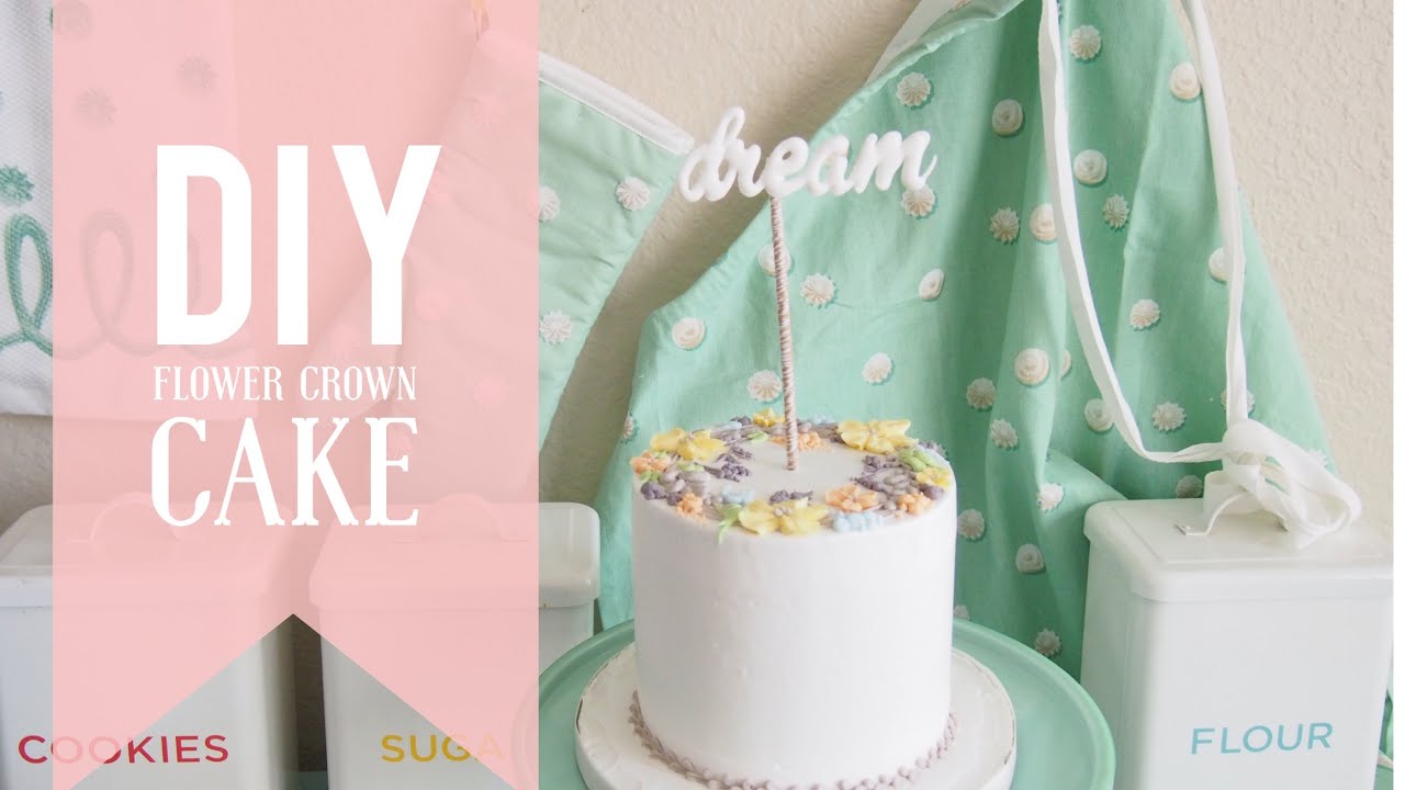 Oddly Satisfying Flower Crown Cake Decorating | Dream Cake