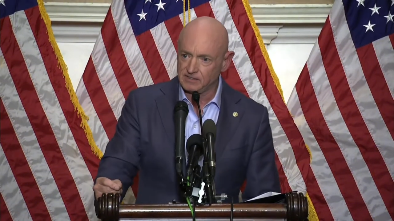 'I Can't Imagine What Our Allies Think': Mark Kelly Dismantles Whiskey ...