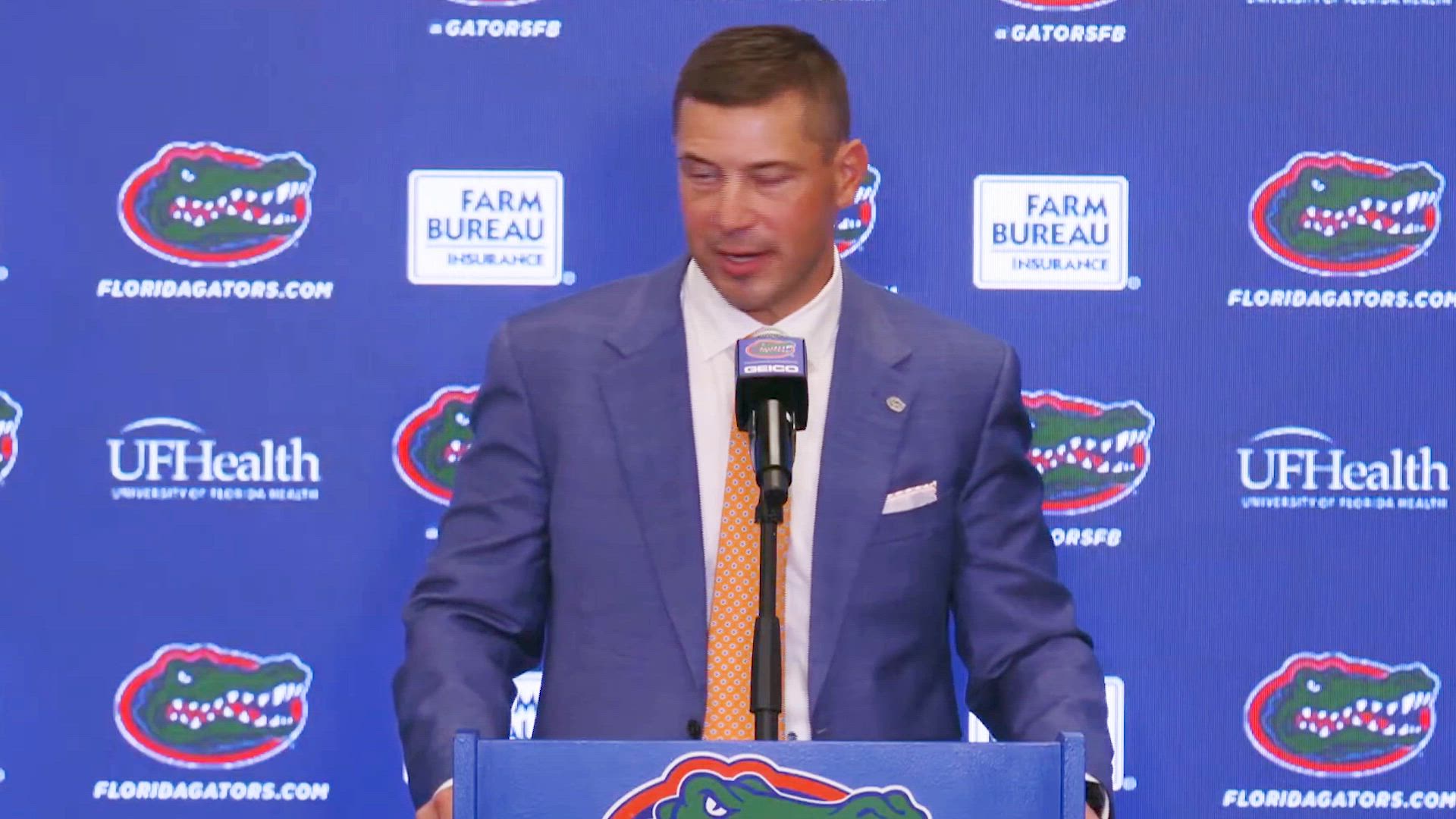 Florida Gators HC John Sumrall Details Roster Building Strategy, Recruiting