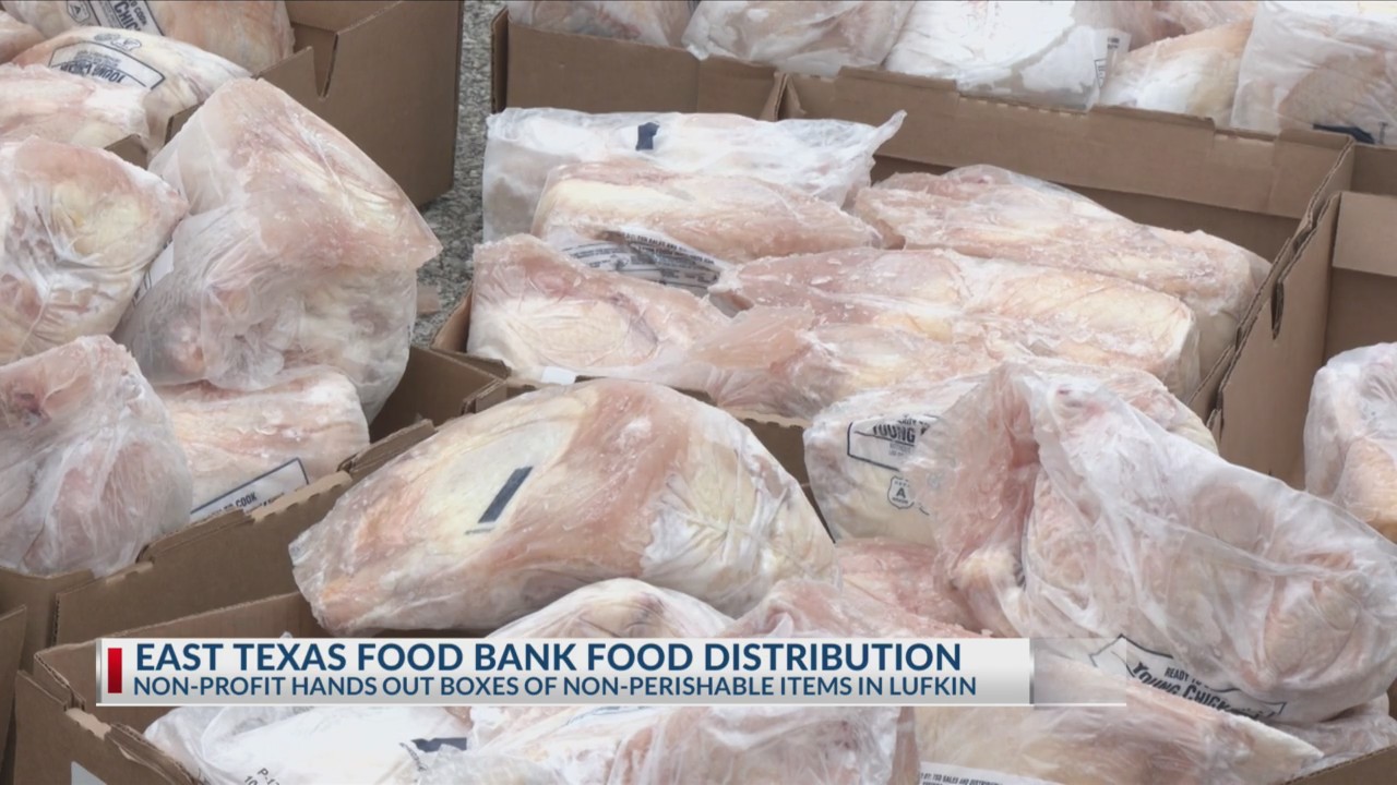 East Texas Food Bank hosting special mobile pantry giveaway in Lufkin