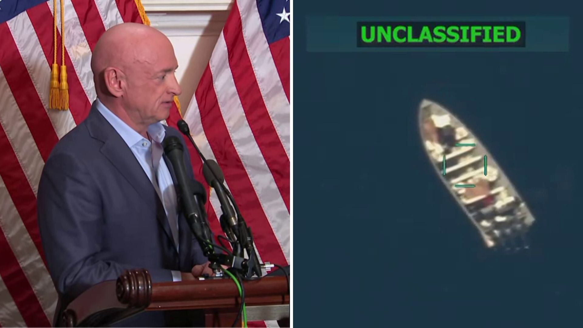 Senator Mark Kelly calls for investigation into Caribbean military strikes