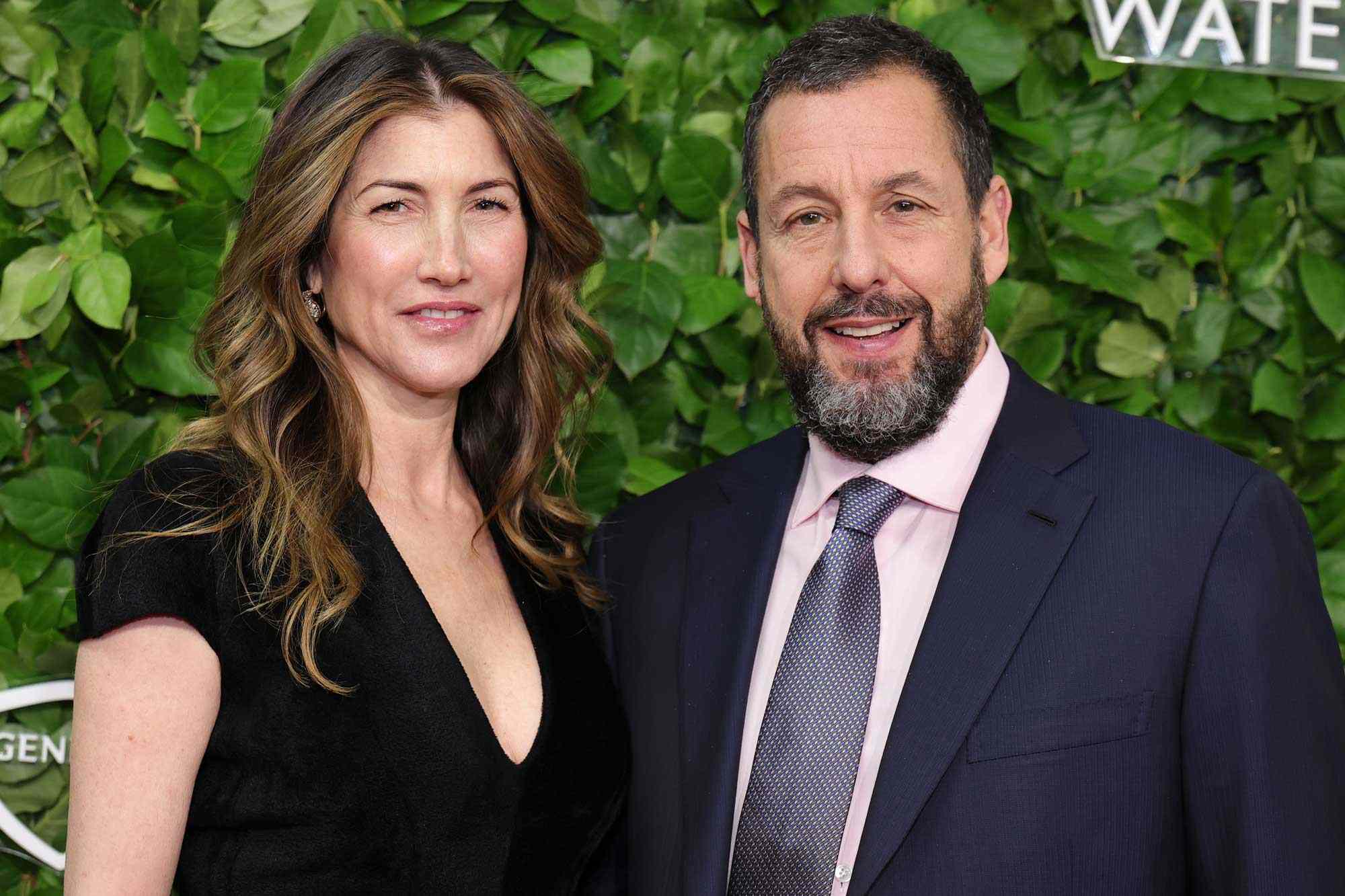 Adam Sandler and Wife Jackie Share Red Carpet Date Night at 2025 Gotham ...