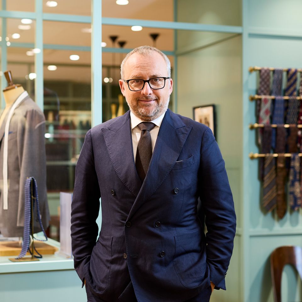 AOKI銀座本店で体験する、イタリア生地の至宝「REDA」