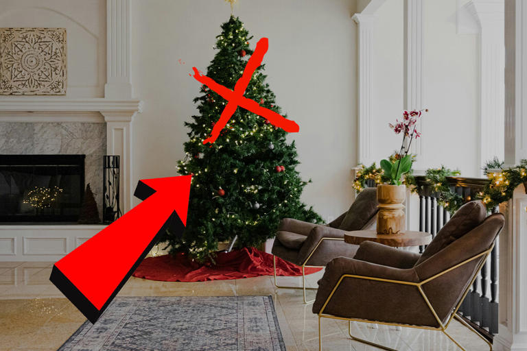 Un arquitecto me reveló los peores lugares para colocar el árbol de Navidad en casa. Uno de ...